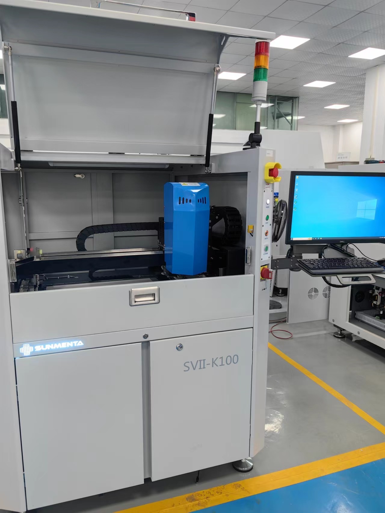 Sunmenta automatic AOI Machine SMT Inspection System SVII-K100 for 736 ...