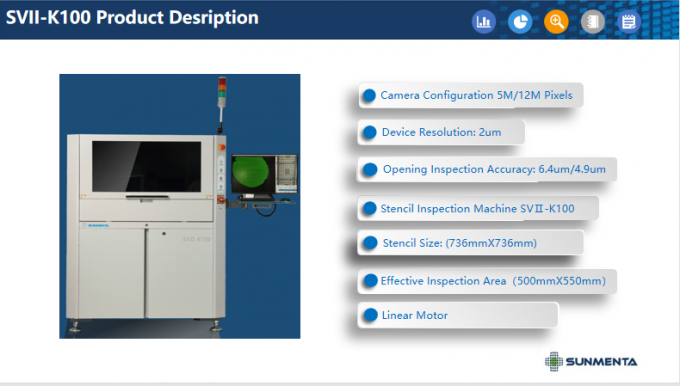 Sunmenta automatic AOI Machine SMT Inspection System SVII-K100 for 736 ...